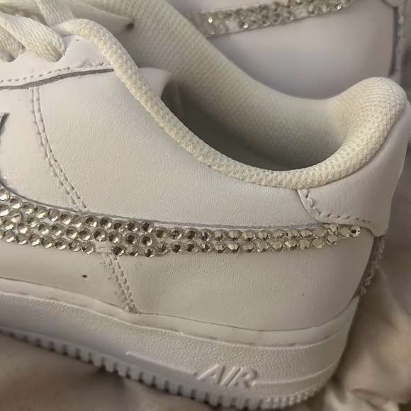 Nike | Shoes | Blinged Out Nike Air Force Ones | Poshmark